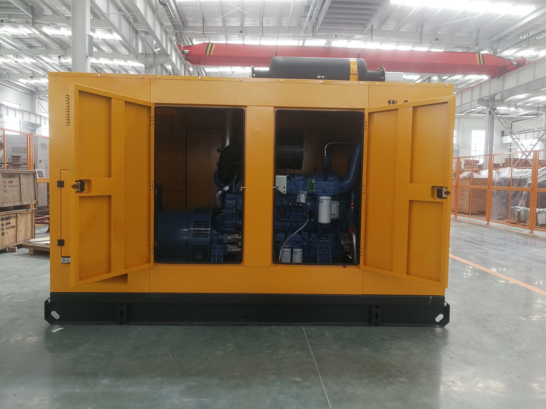 Yuchai Engine 125 Kva Silent Generator Six Cylinder Sound Proof Diesel ...