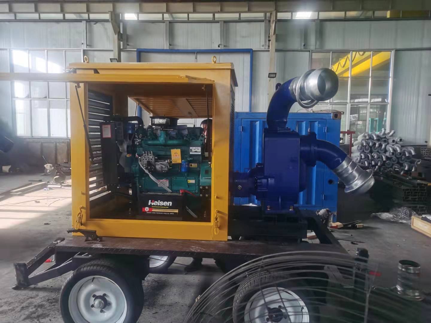 3000rpm 8 Inch Diesel Water Pump Self Priming Diesel Pump High Performance